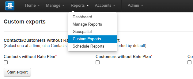 Rate Plan Exports – Interpreter Intelligence