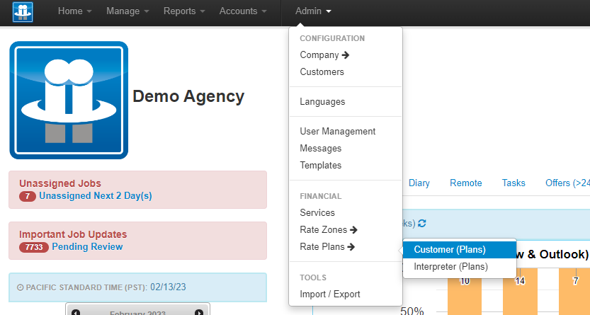 Rate Plan Exports – Interpreter Intelligence