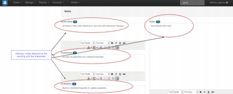 Creating an Interpreter (Contact) – Interpreter Intelligence