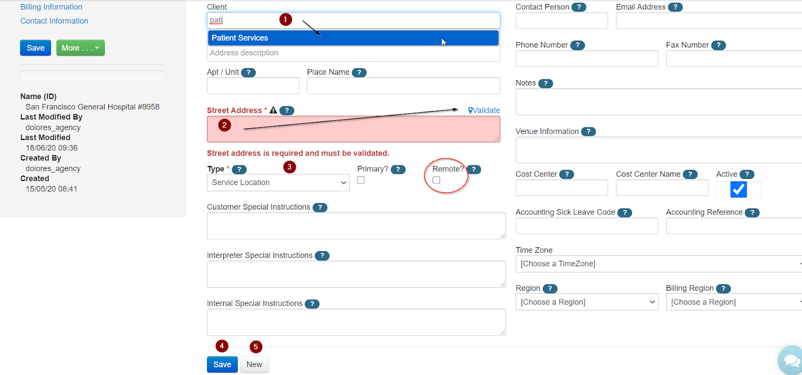 Creating a Customer – Interpreter Intelligence