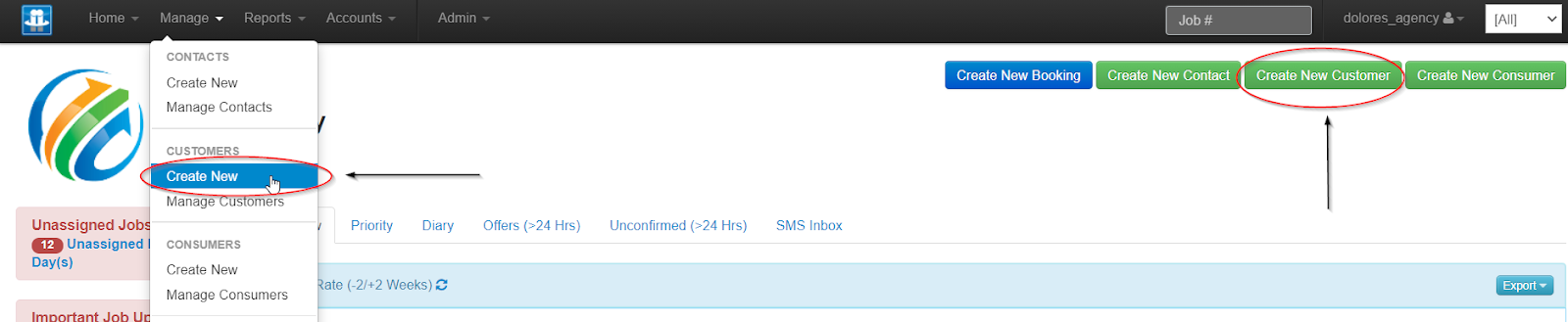 Creating a Customer – Interpreter Intelligence