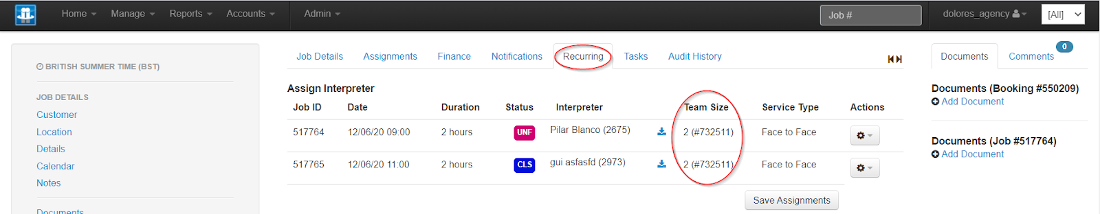 Team Jobs & Interpreter Shifts – Interpreter Intelligence