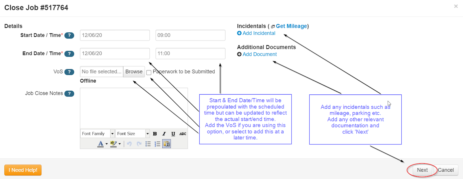Closing or Cancelling Jobs – Interpreter Intelligence