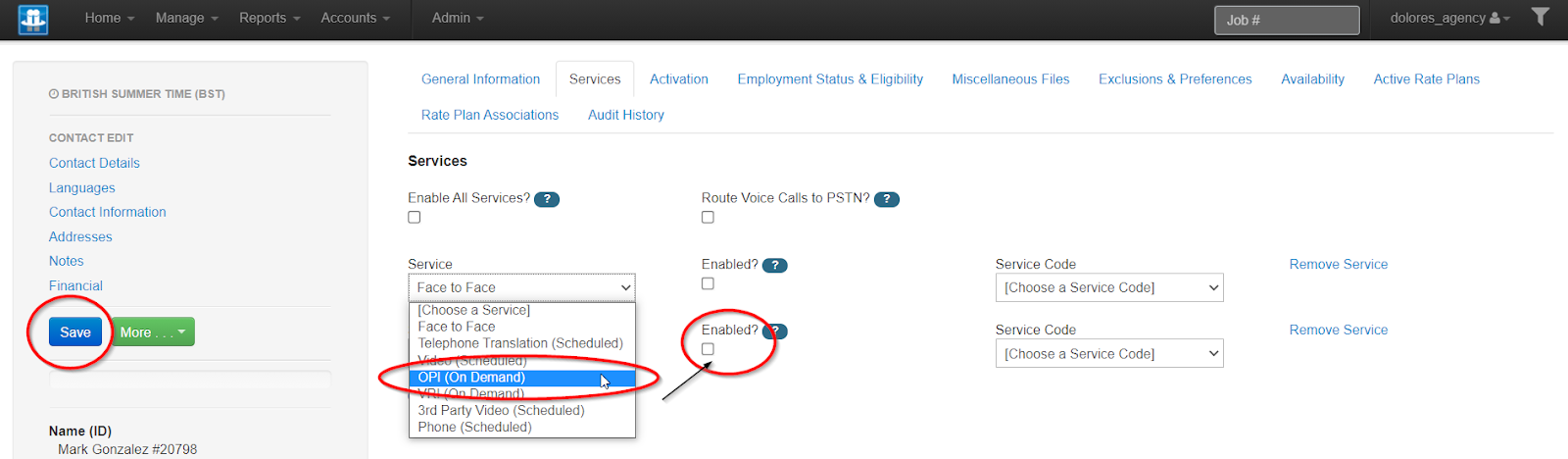 Setting Up OPI On Demand (Internal User) – Interpreter Intelligence