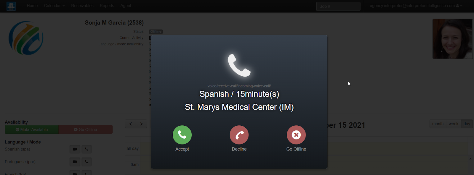 Setting Up OPI On Demand (Internal User) – Interpreter Intelligence