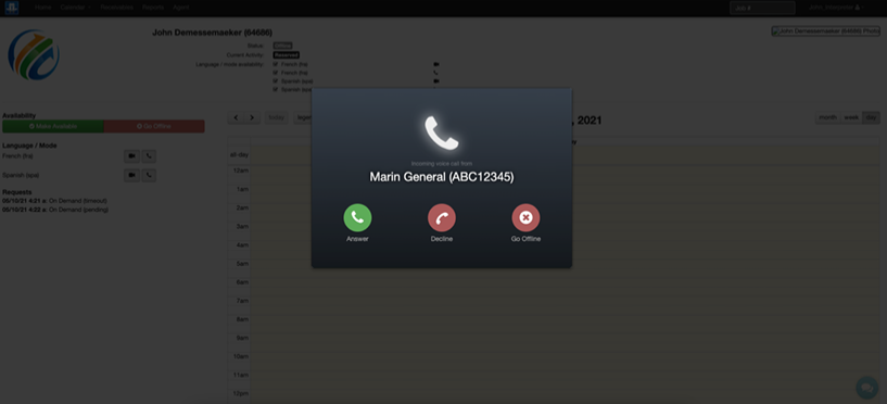 On Demand OPI - Interpreter Portal From Browser – Interpreter Intelligence
