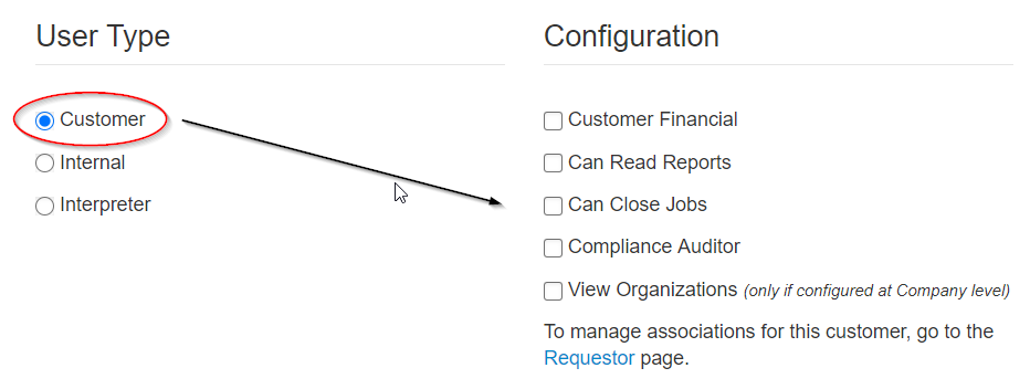 User Management – Interpreter Intelligence