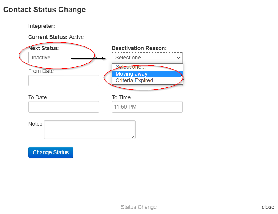 Cancel, Unfilled, & Deactivation Reasons – Interpreter Intelligence