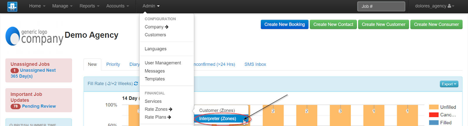 Rate Zones – Interpreter Intelligence
