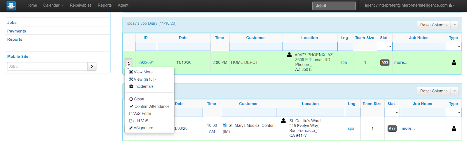 Interpreter Portal - Desktop Site & Mobile App – Interpreter Intelligence