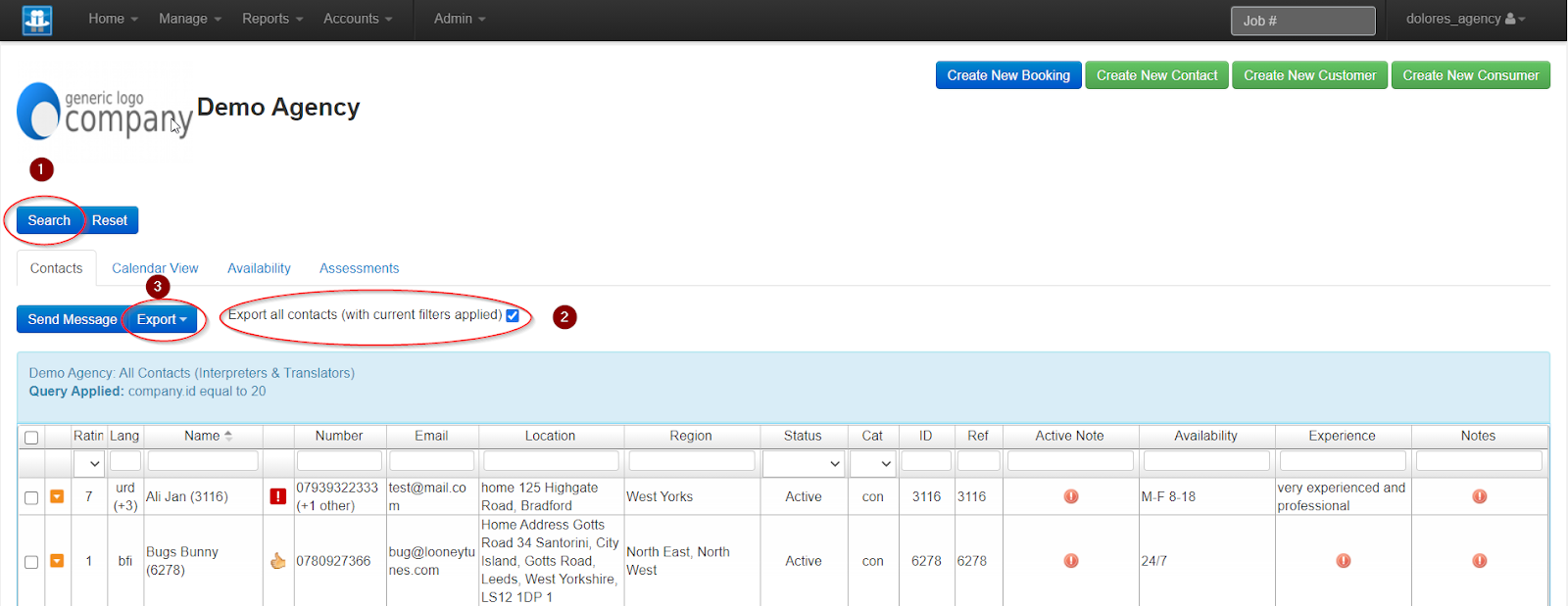 Reporting – Interpreter Intelligence