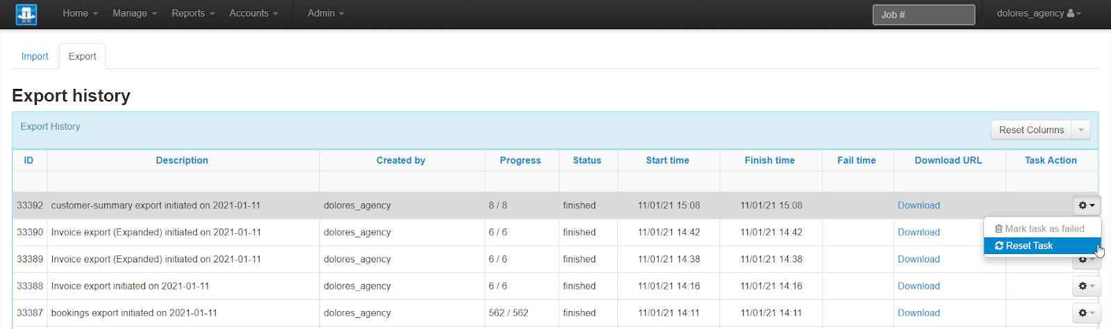 Reporting – Interpreter Intelligence