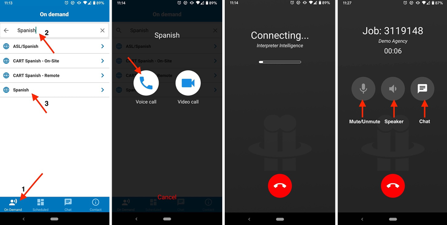 On Demand OPI (Requestor Portal) – Interpreter Intelligence