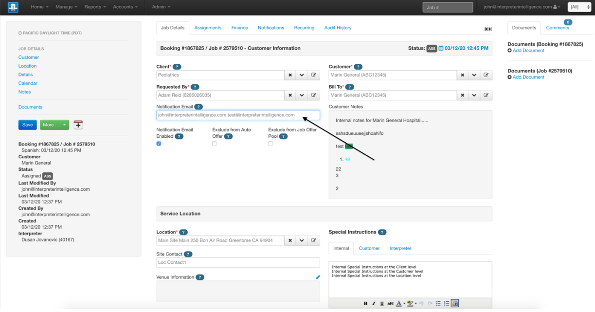 Setting Up Scheduled VRI (Internal User) – Interpreter Intelligence