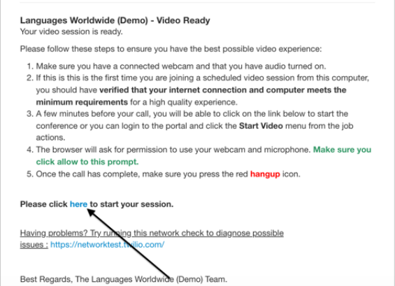 Scheduled VRI (Interpreter) – Interpreter Intelligence