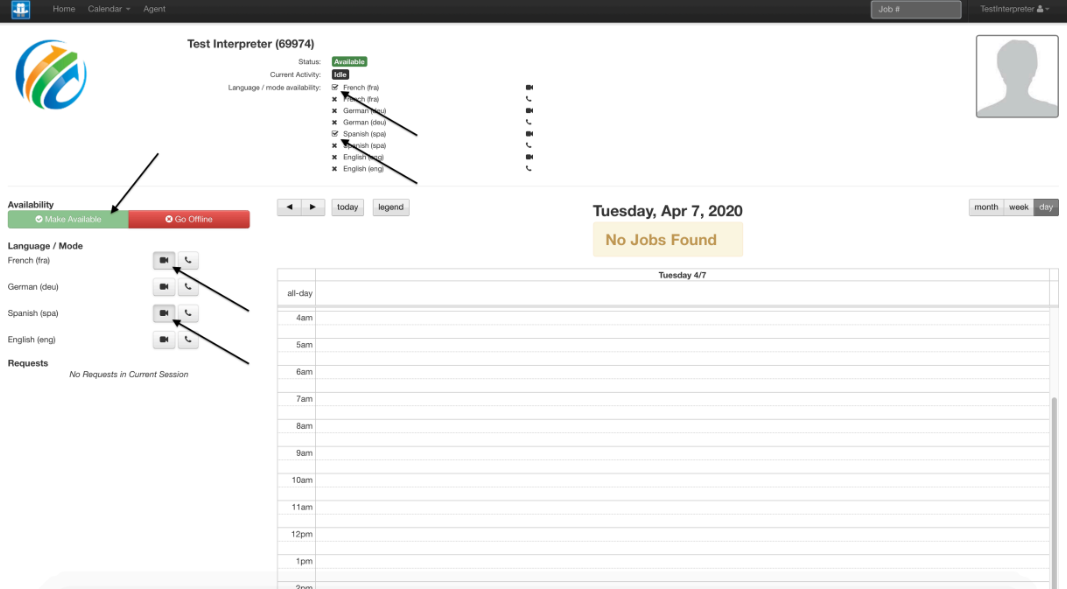 On Demand VRI (Interpreter Portal) – Interpreter Intelligence