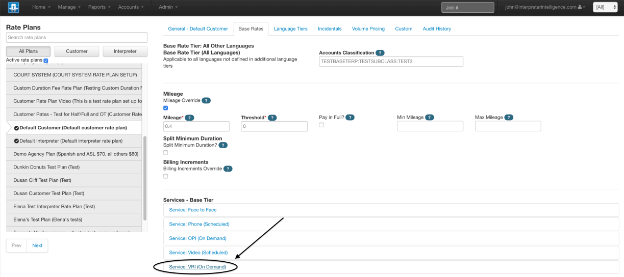 Setting Up On Demand VRI (Internal User) – Interpreter Intelligence