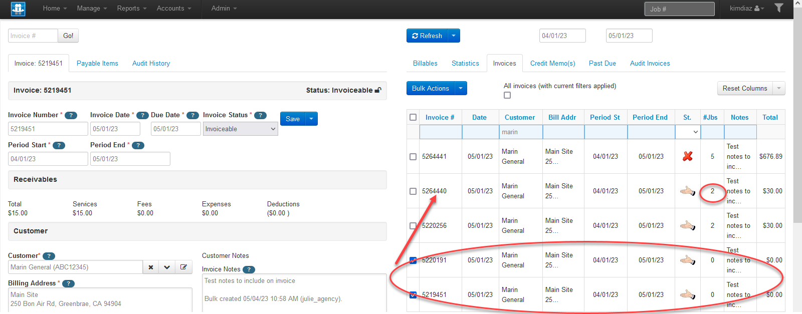 Merge Invoices or Payments – Interpreter Intelligence