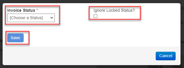 Changing the Status of an Invoice or Payment – Interpreter Intelligence