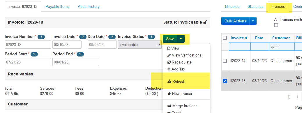 Merge Invoices or Payments – Interpreter Intelligence