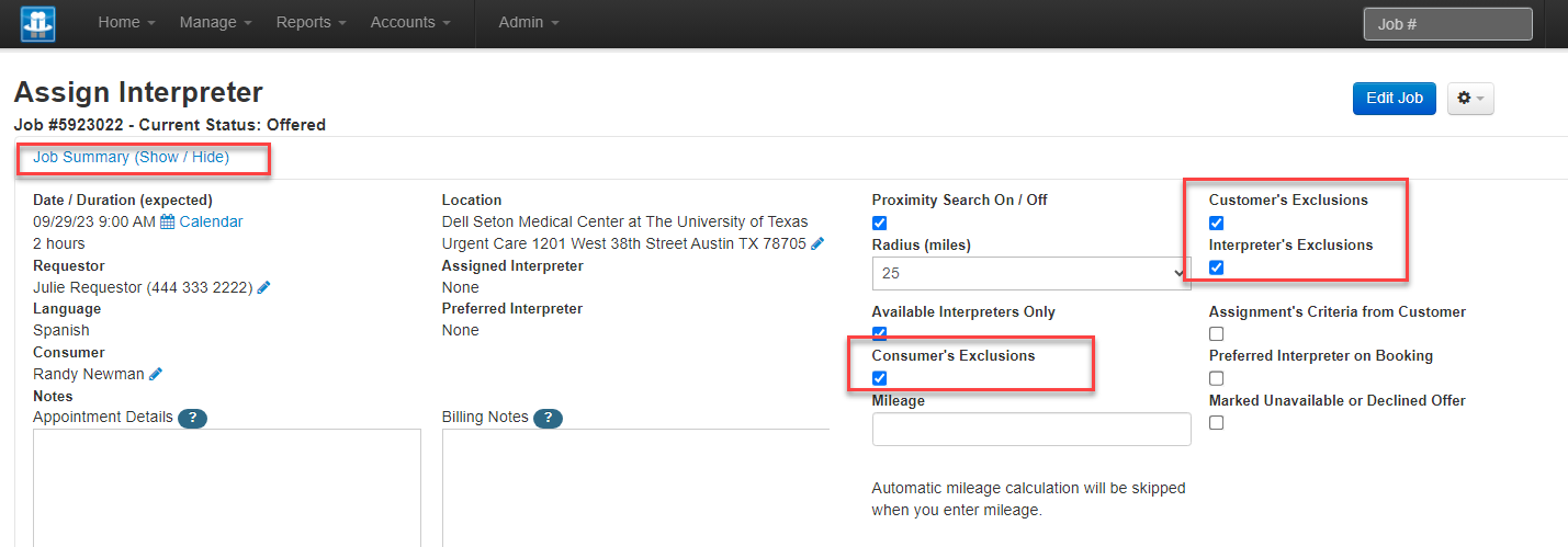 Setting Exclusions and Preferences for Interpreters, Consumers and Customers – Interpreter ...