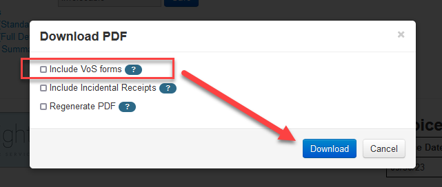 Download VoS forms with Invoice – Interpreter Intelligence