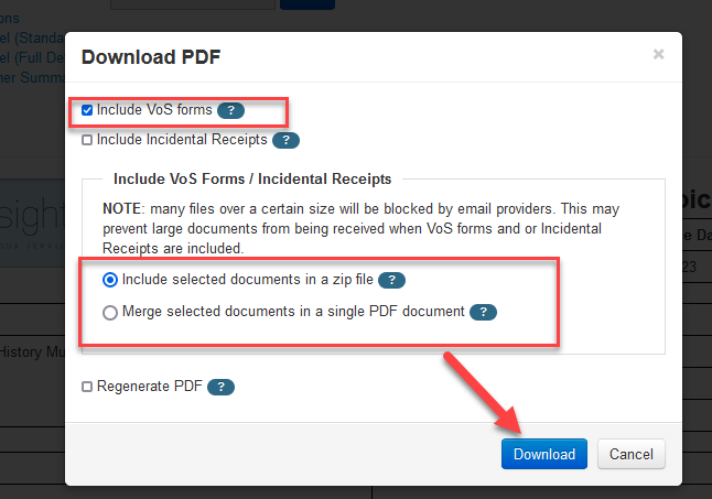 Download VoS forms with Invoice – Interpreter Intelligence
