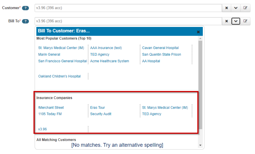 Customer 'Insurance Type' Field – Interpreter Intelligence